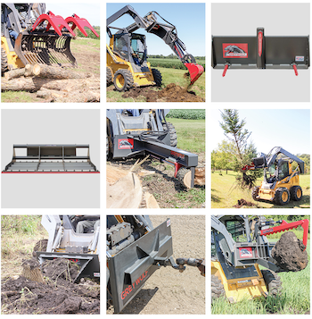 Skid steer attachments - Pro Contractor Rentals